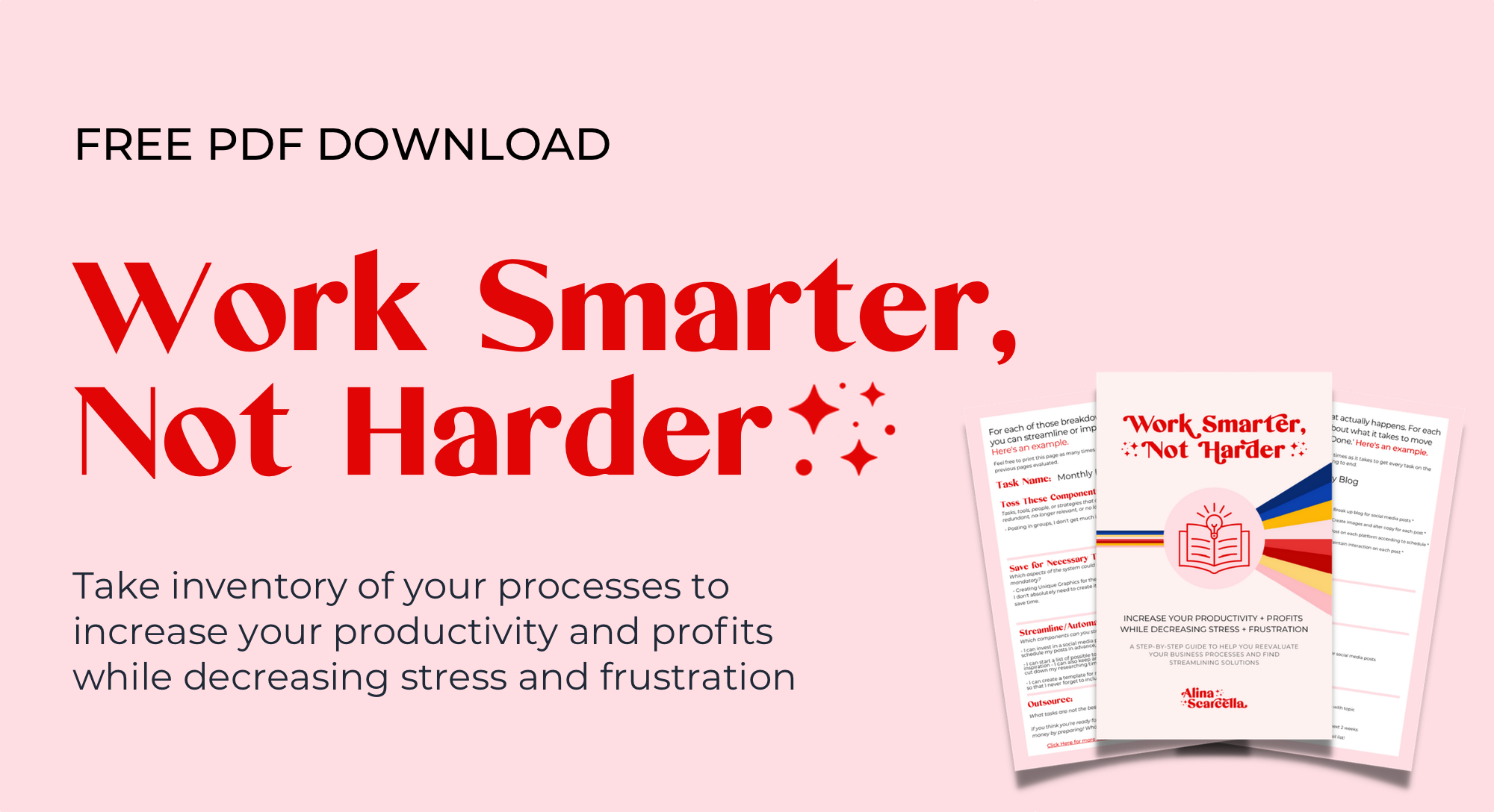 Five Benefits of Having Great Systems in Place - alinascarcella.com